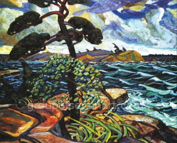 Quality Print Of A September Gale, Georgian Bay - Arthur Lismer